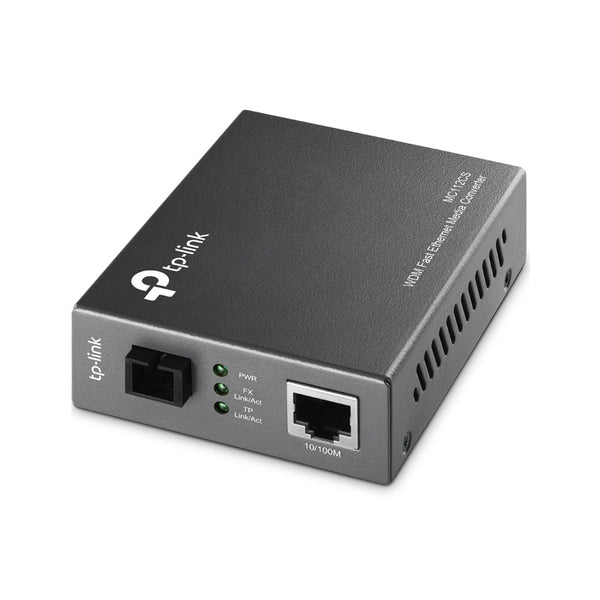 10/100Mbps RJ45 to 100Mbps single-mode SC fiber Converter – Tegas Integrasi
